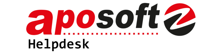 Herzlich Willkommen im Aposoft Helpdesk